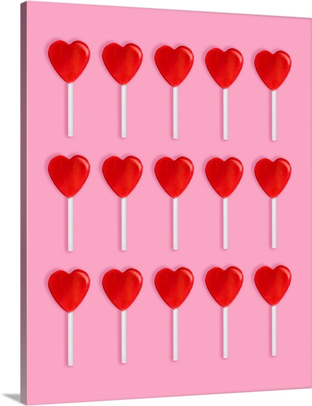 Heart Pop Grid | Great Big Canvas