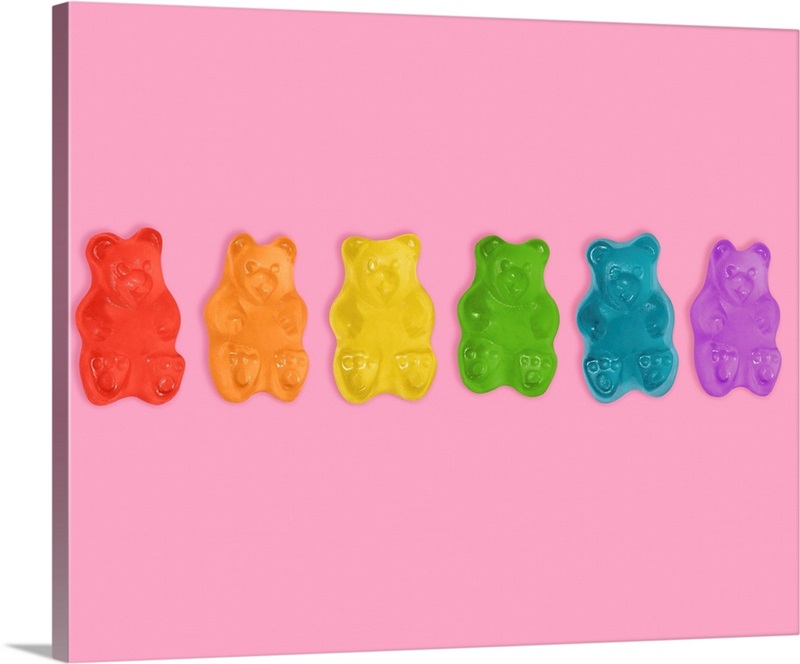 Rainbow Lineup | Great Big Canvas