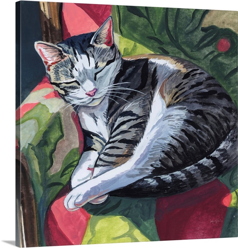Cat Nap In Sunshine | Great Big Canvas