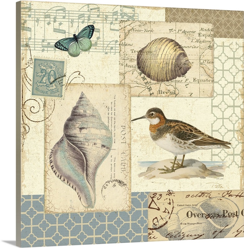 Coastal Collage II | Great Big Canvas