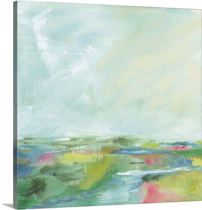 Colorful Horizon Square I | Great Big Canvas