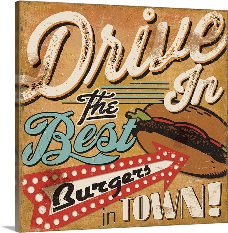 Diners and Drive Ins I | Great Big Canvas