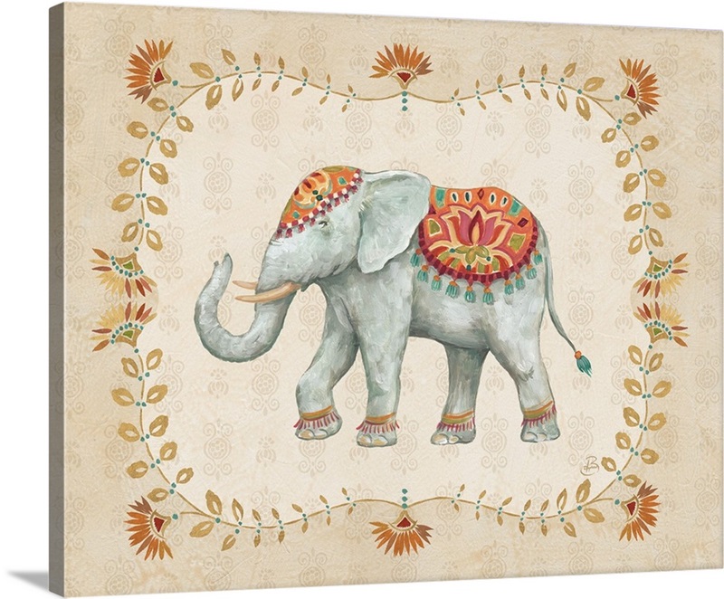 Elephant Walk V | Great Big Canvas