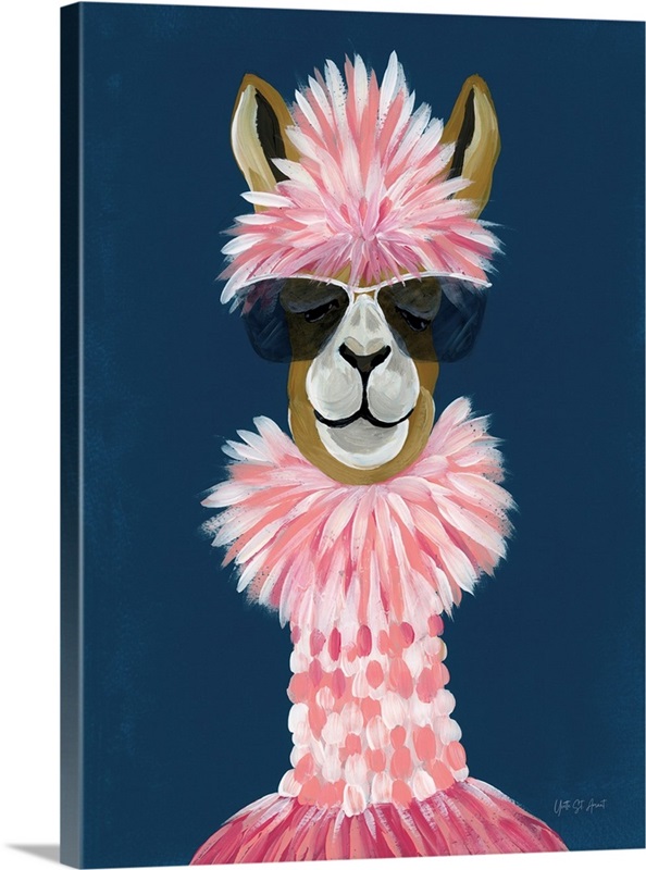 Fabulous Alpaca Great Big Canvas