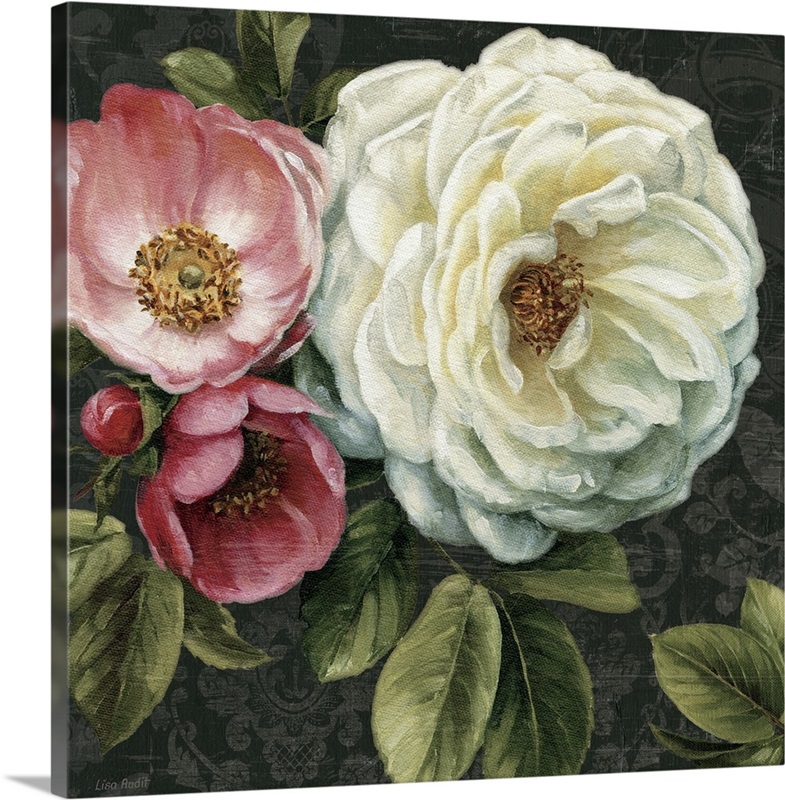 Floral Damask II | Great Big Canvas