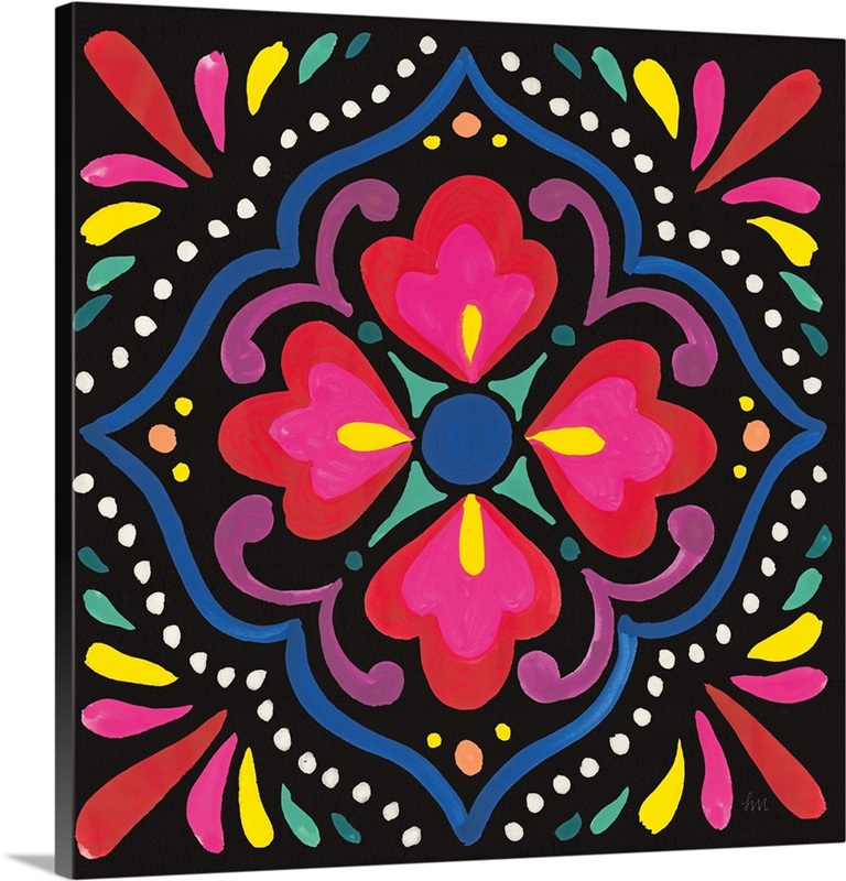 Floral Fiesta Tile V | Great Big Canvas