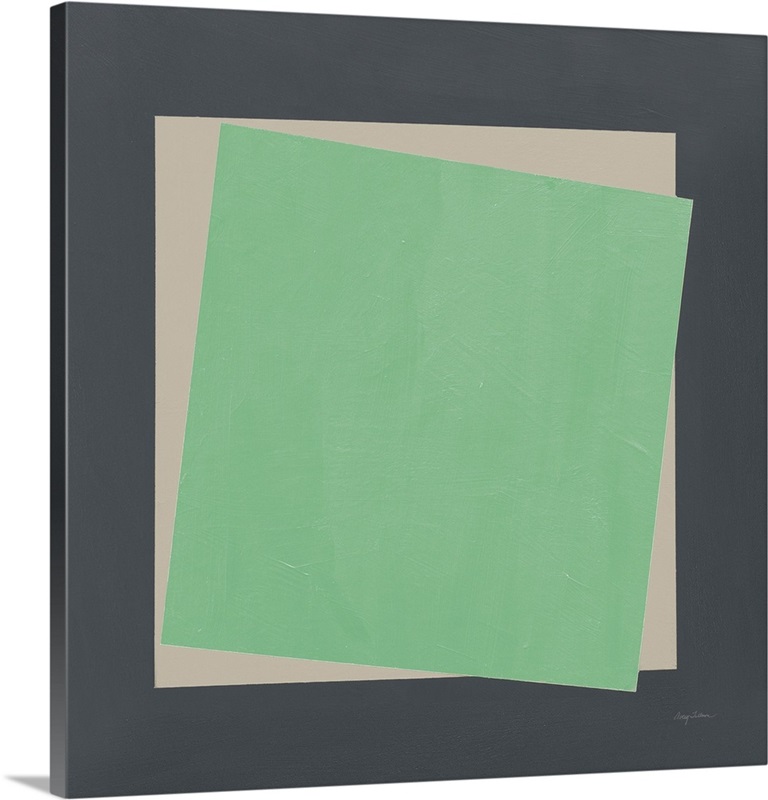 Geo Core Green | Great Big Canvas