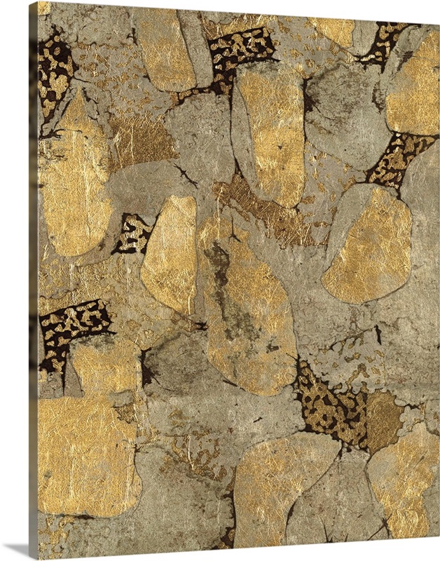Gilded Stone Gold II | Great Big Canvas