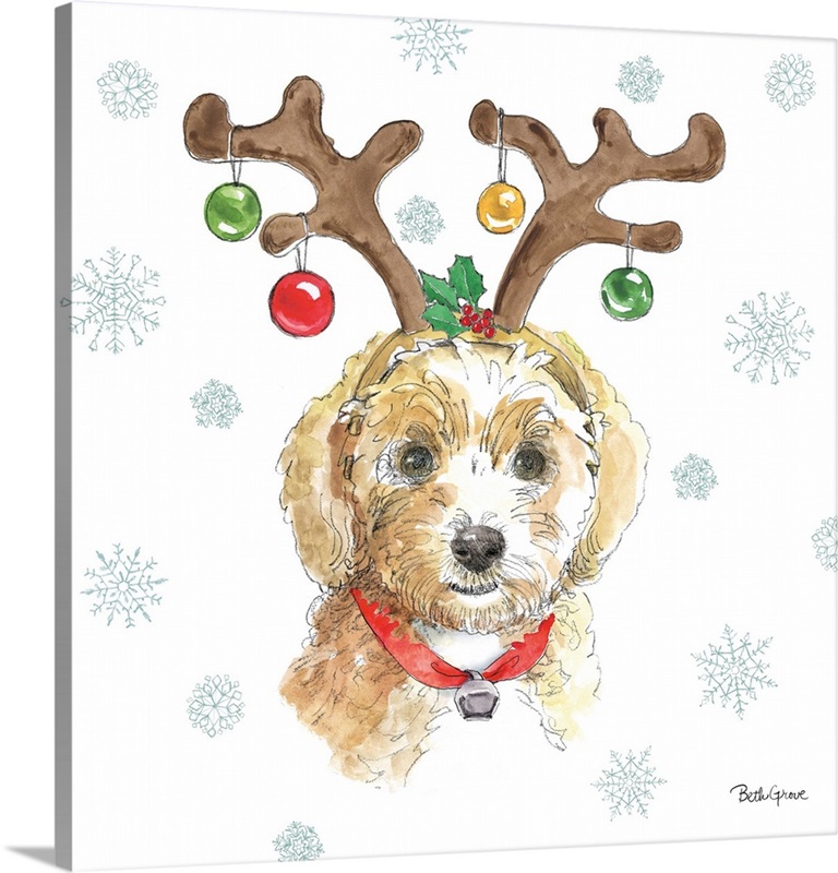 Holiday Paws VI | Great Big Canvas