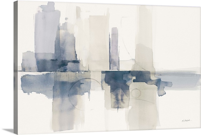 Improvisation II Navy | Great Big Canvas