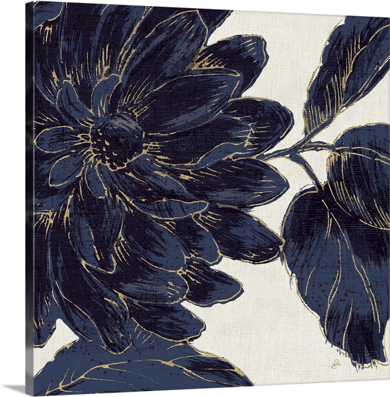 Indigo Garden I | Great Big Canvas