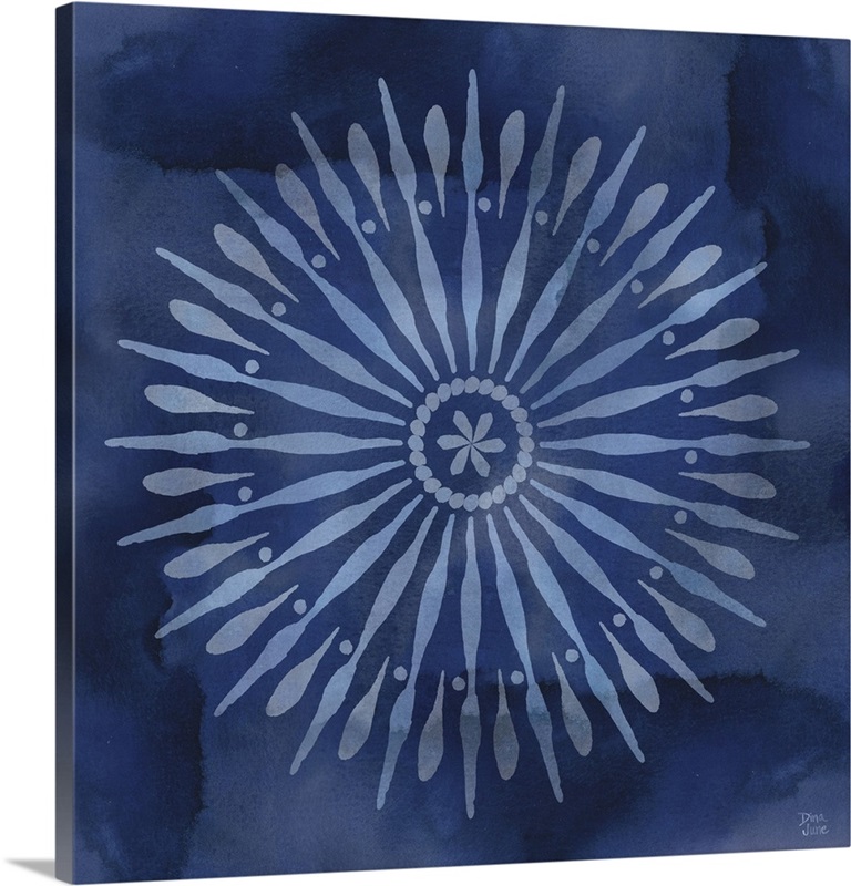 Indigo Splash III Wall Art, Canvas Prints, Framed Prints, Wall Peels ...