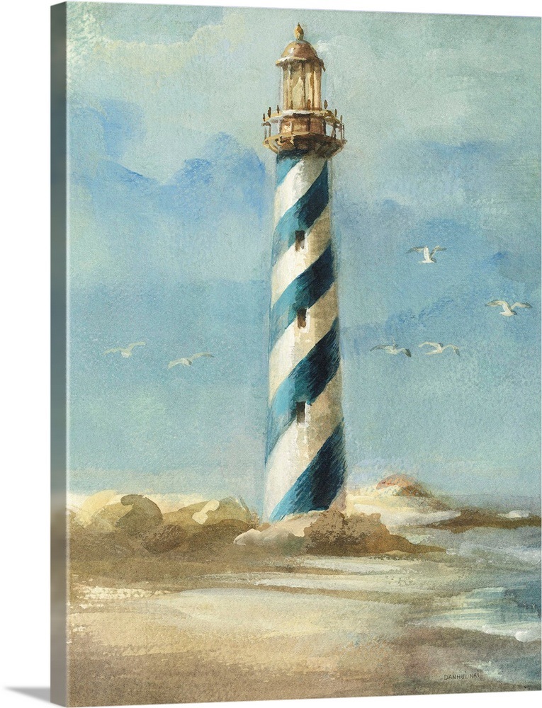 Lighthouse I Wall Art, Canvas Prints, Framed Prints, Wall Peels | Great ...