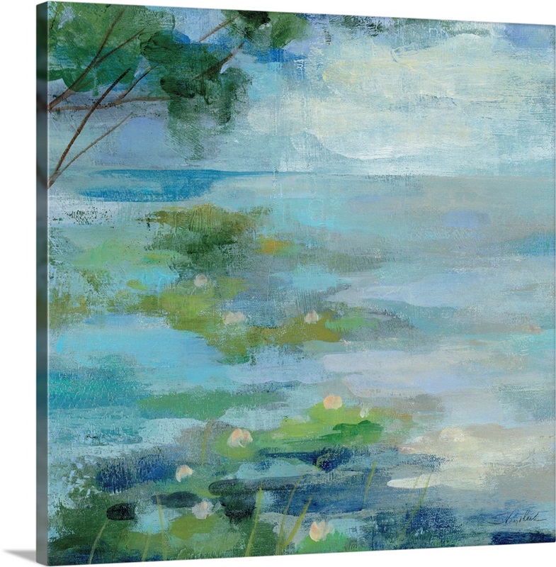 Lily Pond I | Great Big Canvas