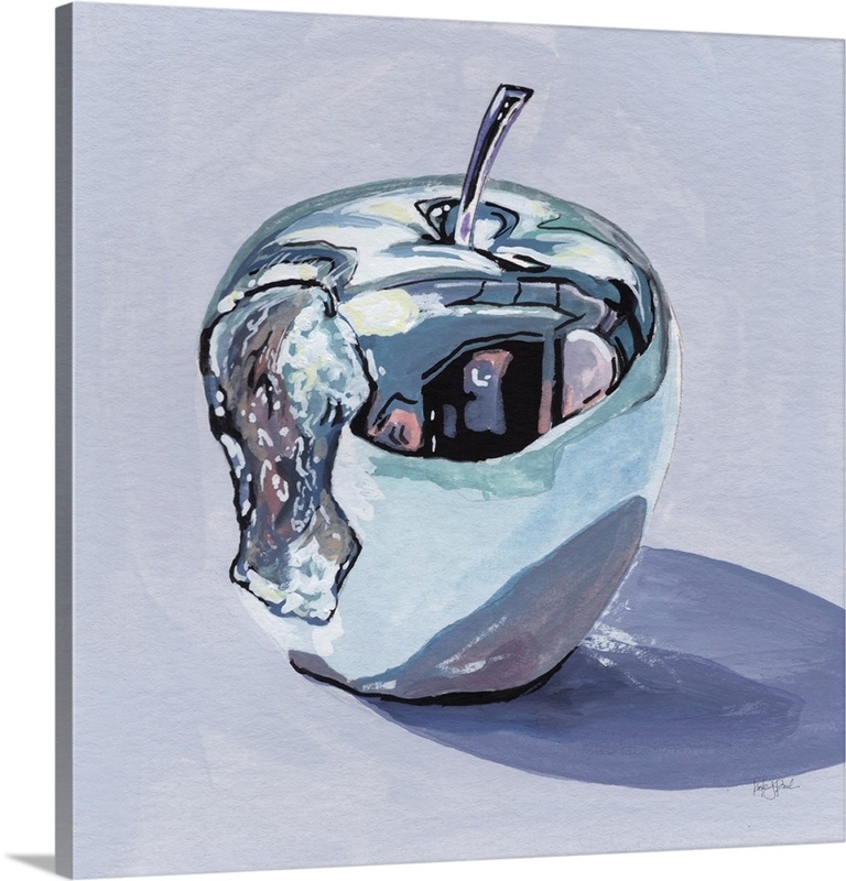 Metallic Apple | Great Big Canvas