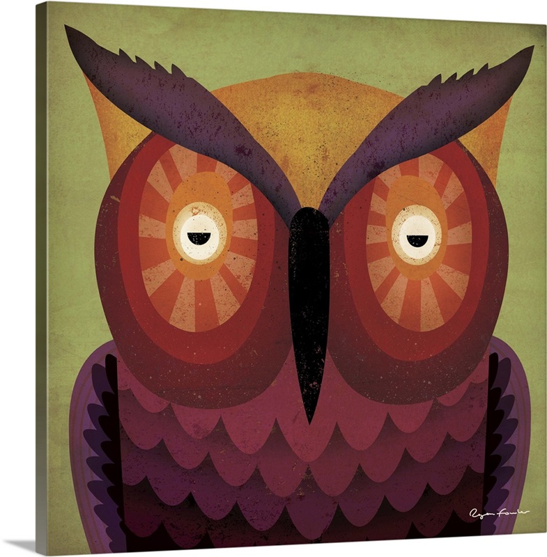 Owl WOW | Great Big Canvas