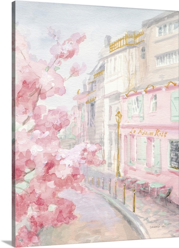 Pastel Paris II | Great Big Canvas