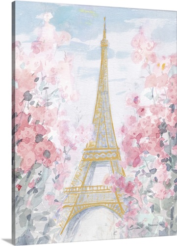 Pastel Paris III | Great Big Canvas