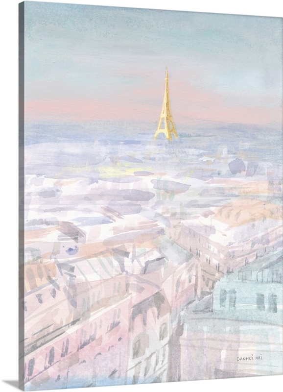 Pastel Paris VI | Great Big Canvas