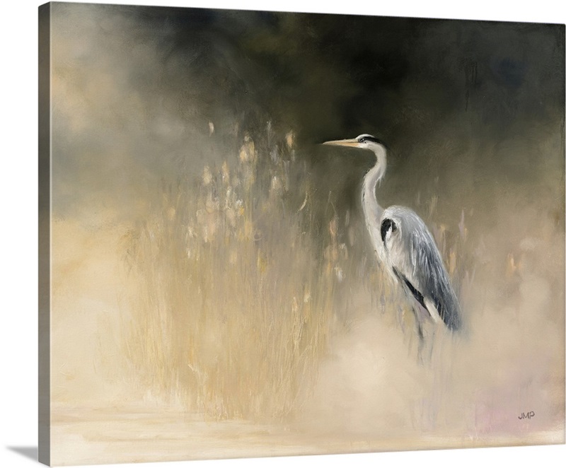 Peaceful Egret | Great Big Canvas