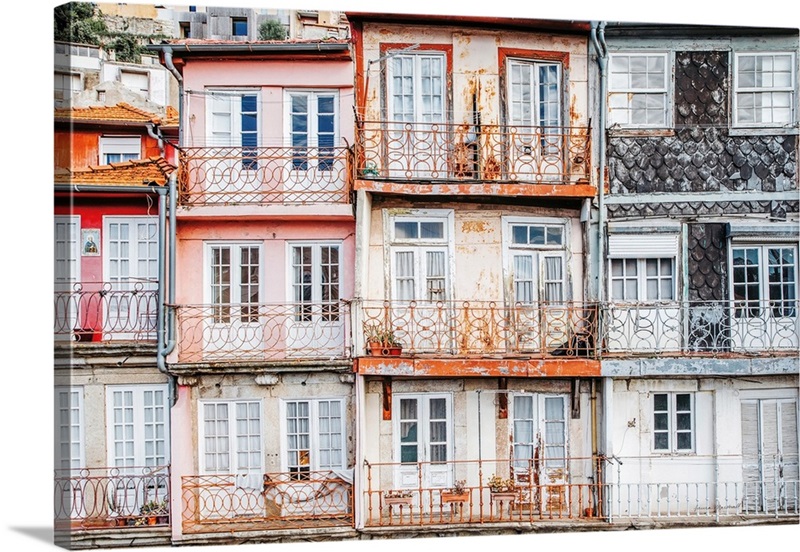 Porto Houses | Great Big Canvas