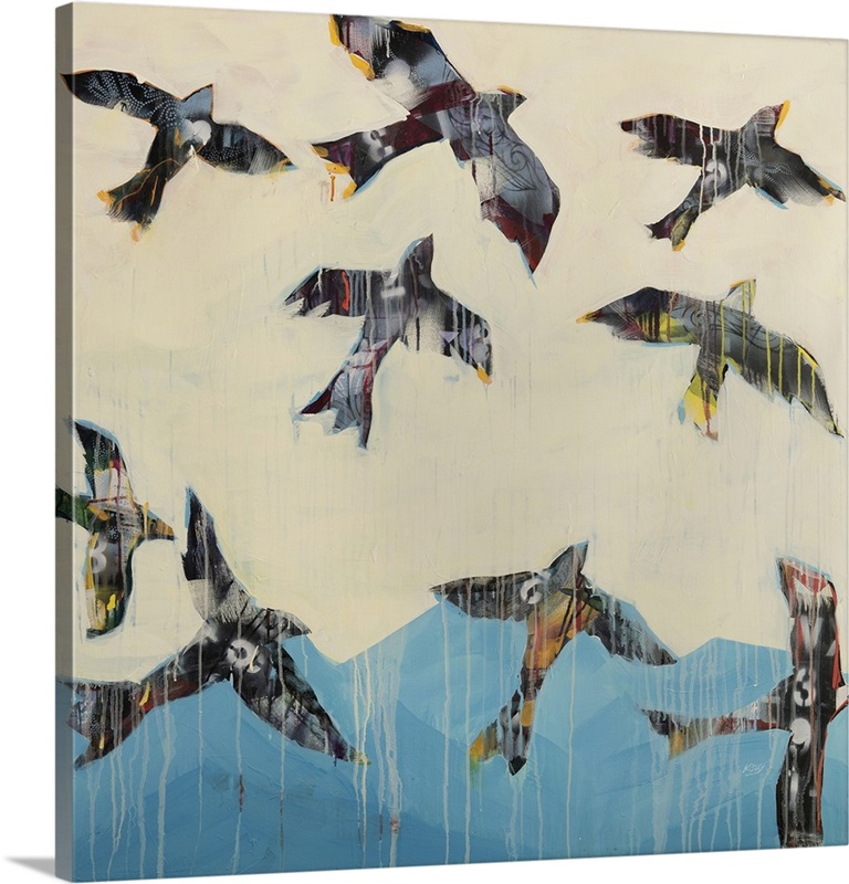 Ravens Rising | Great Big Canvas