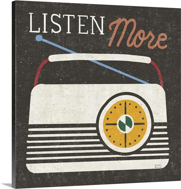 Retro Desktop Radio v2 | Great Big Canvas