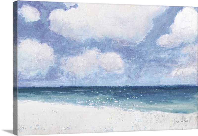 Seascape IV Blue Crop | Great Big Canvas