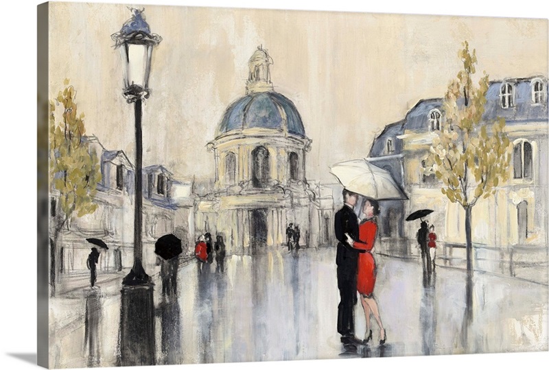 Spring Rain Paris | Great Big Canvas