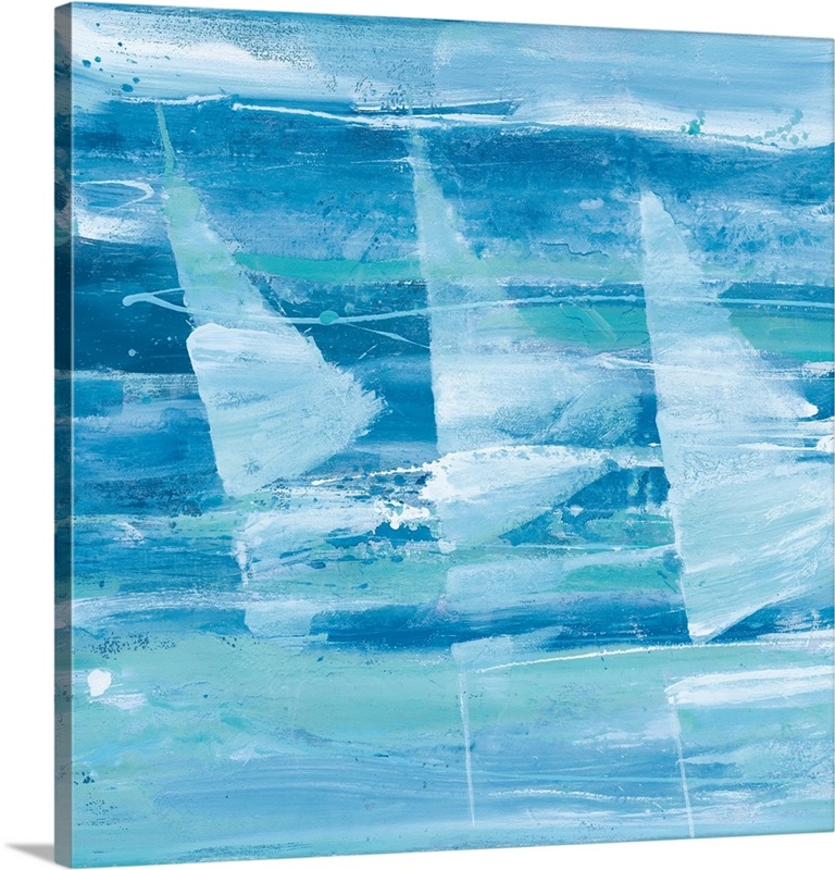 Summer Sail I Blue | Great Big Canvas