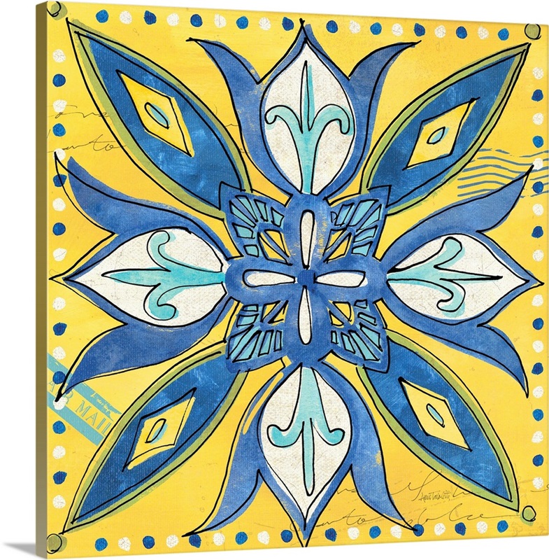 Tuscan Sun Tile II Color | Great Big Canvas