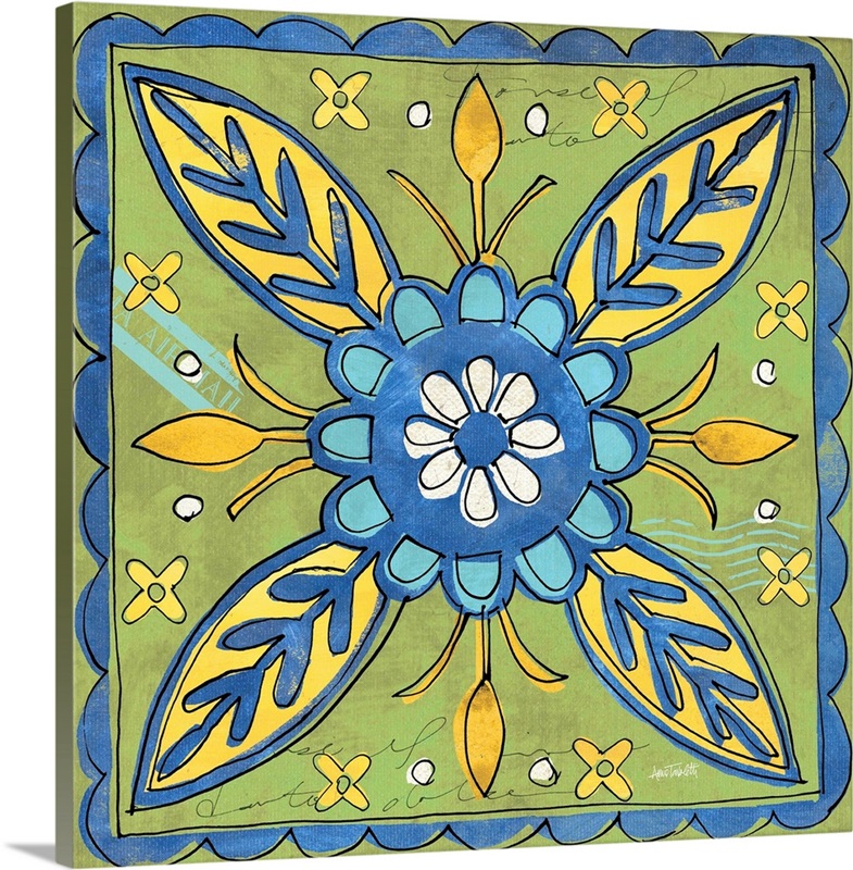 Tuscan Sun Tile III Color | Great Big Canvas