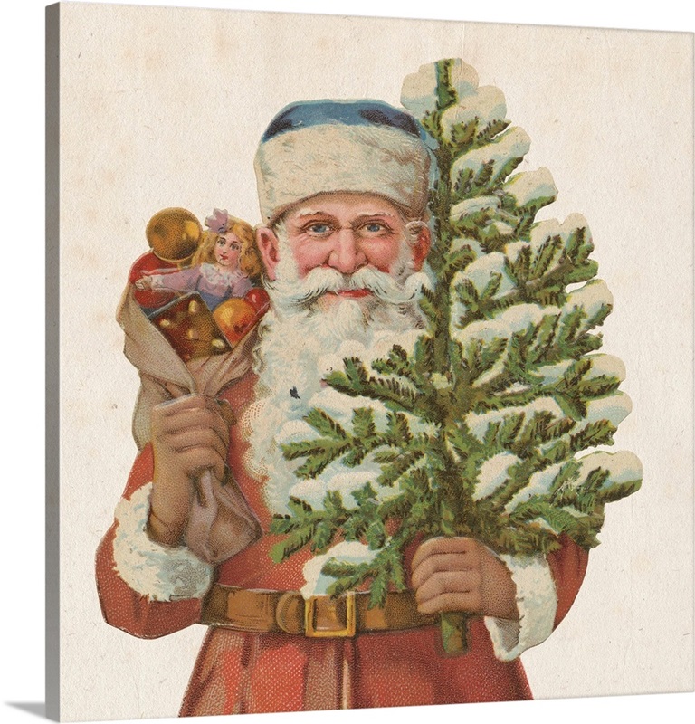 Victorian Santa IV | Great Big Canvas