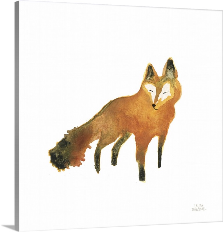 Woodland Whimsy Fox | Great Big Canvas