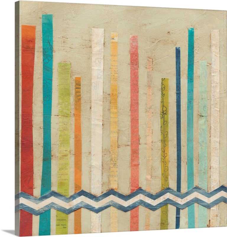 2-Up Paper Fences I | Great Big Canvas