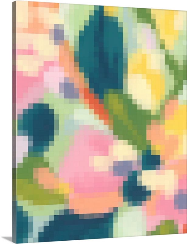 8-Bit Garden II | Great Big Canvas