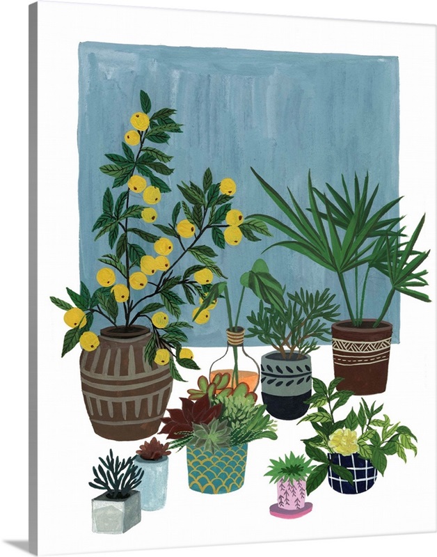 A Portrait of Plants II | Great Big Canvas