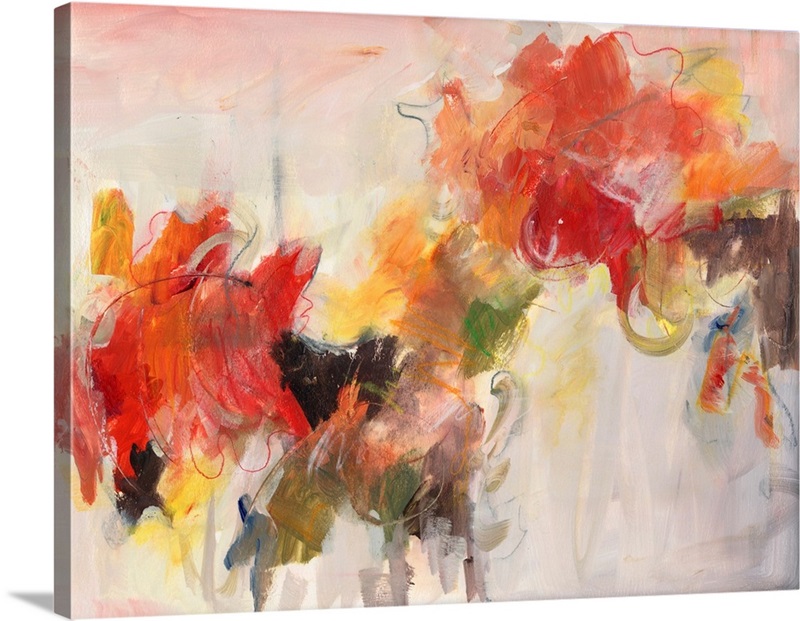 Abstract Floral Delight I | Great Big Canvas