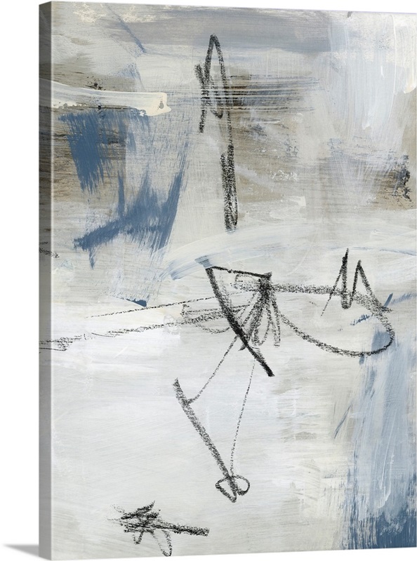 Abstract Map Lines II | Great Big Canvas