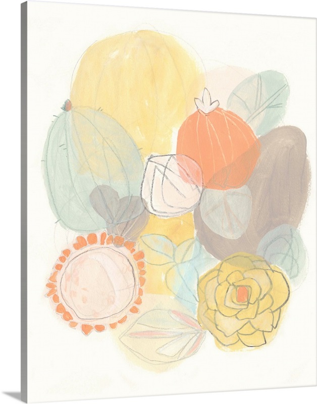 Abstract Succulents II | Great Big Canvas