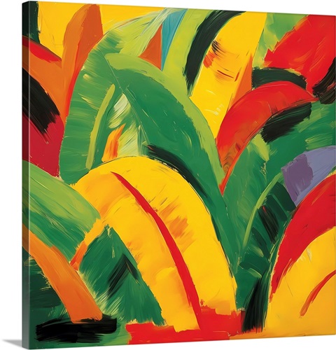 Amazon Leaves I | Great Big Canvas