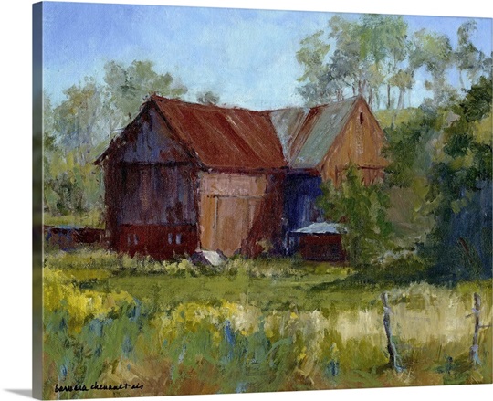 Amish Country Barn Wall Art, Canvas Prints, Framed Prints, Wall Peels ...