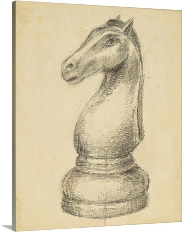 Antique Chess IV | Great Big Canvas