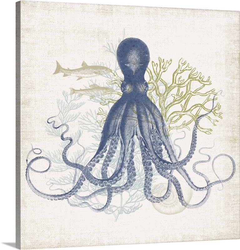 Antique Coastal Ephemera II | Great Big Canvas