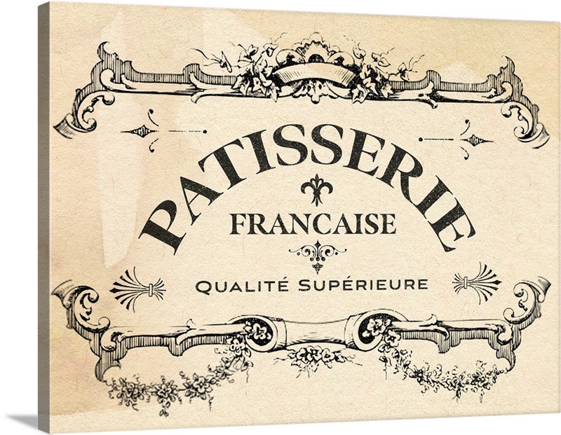 Antique French Label I | Great Big Canvas