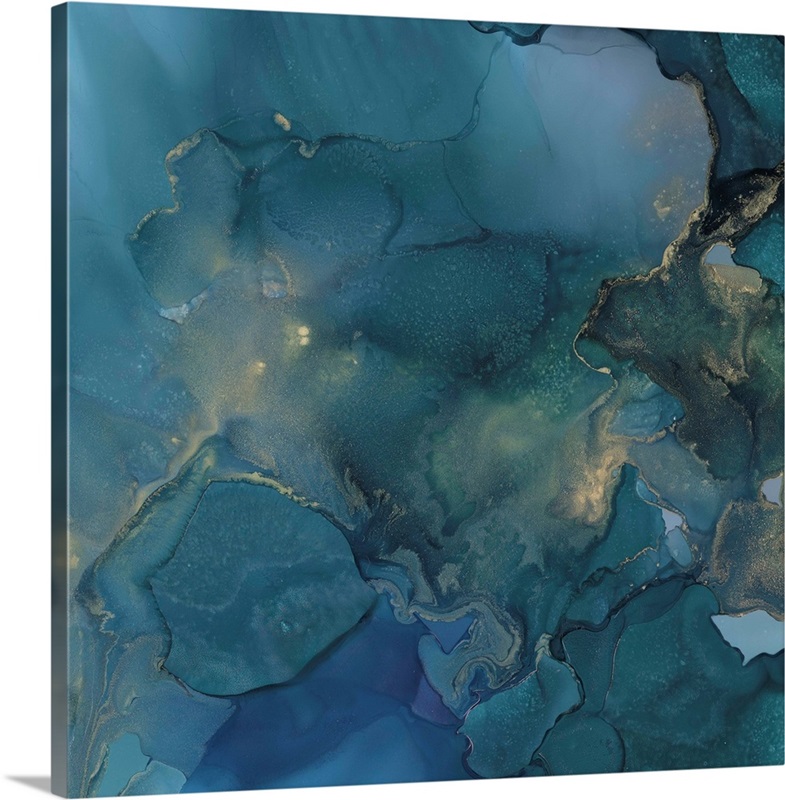 Aquamarine Drift I | Great Big Canvas