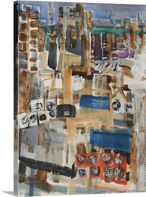 Bahrain City II | Great Big Canvas