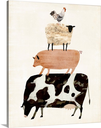 Barnyard Buds III | Great Big Canvas