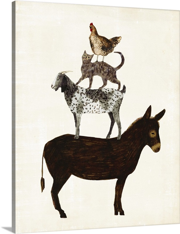 Barnyard Buds V | Great Big Canvas