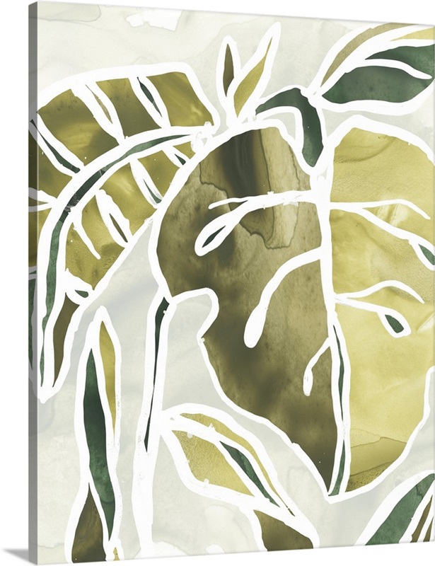 Batik Leaves II | Great Big Canvas